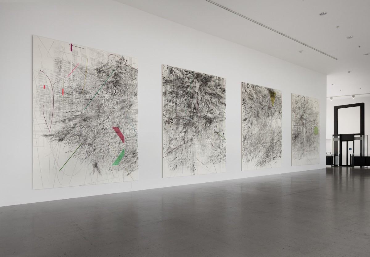 Julie Mehretu at the White Cube in London - AFRICANAH.ORG