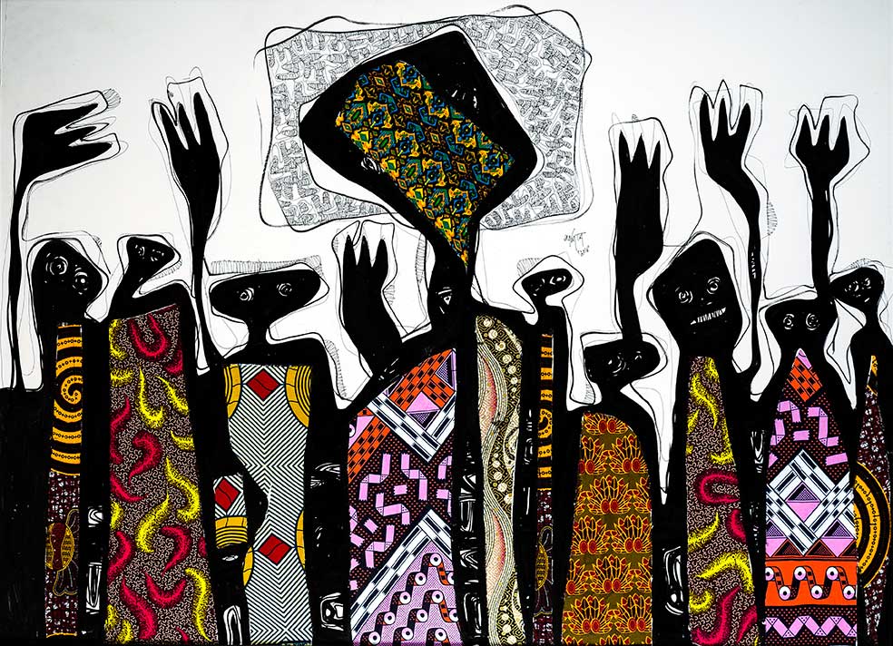 Obinna Makata: Cut the Paper, Gallery 23, Amsterdam - AFRICANAH.ORG