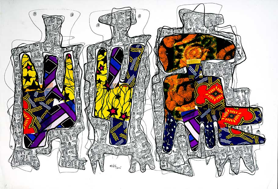 Obinna Makata: Cut the Paper, Gallery 23, Amsterdam - AFRICANAH.ORG